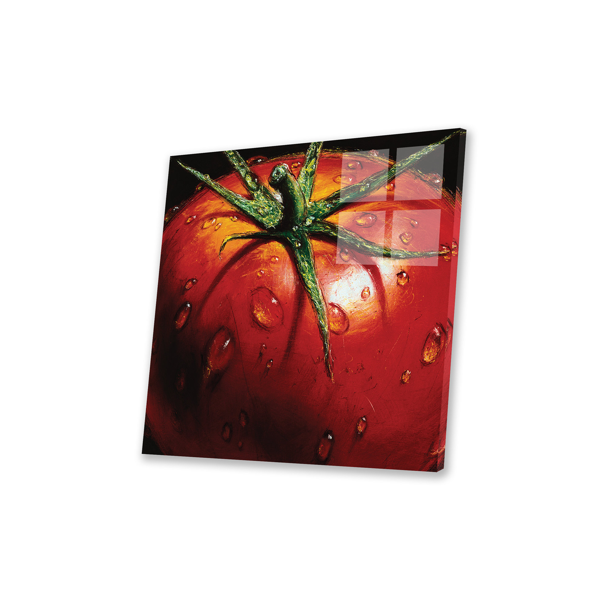 Ebern Designs Tomato On Plastic/Acrylic by AlmaCh Painting | Wayfair