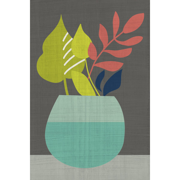 Corrigan Studio Clay Pot II by Chariklia Zarris - Wrapped Canvas Print ...