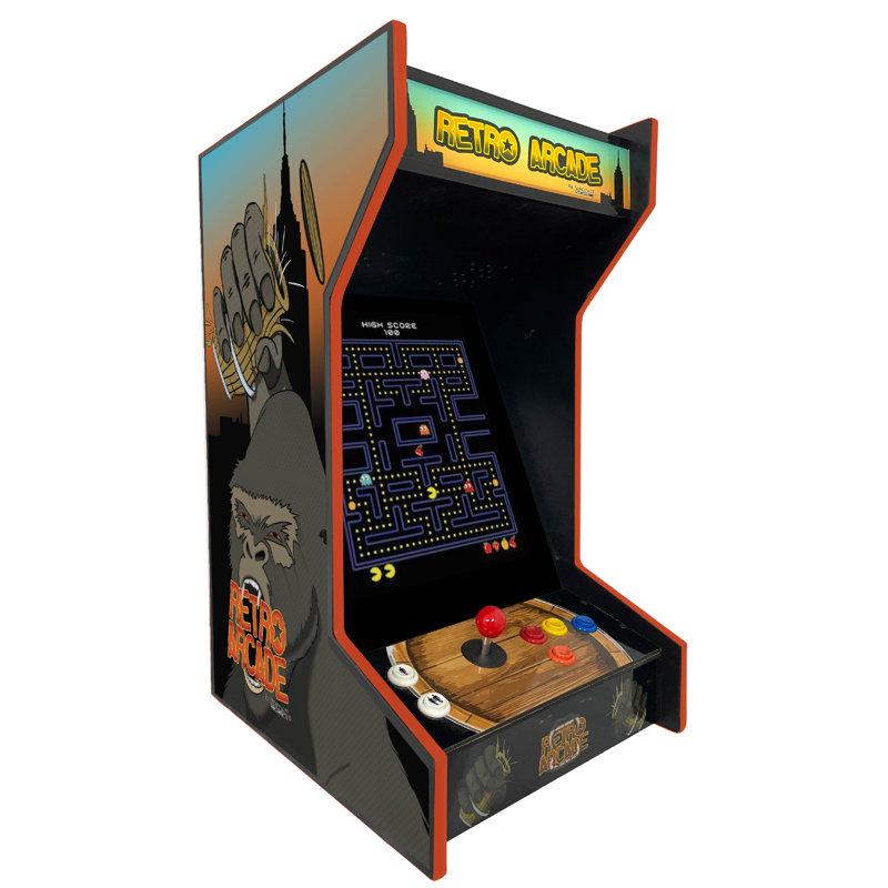 Suncoast Arcade Tabletop Arcade Machine with 19" Monitor and 60 Retro ...