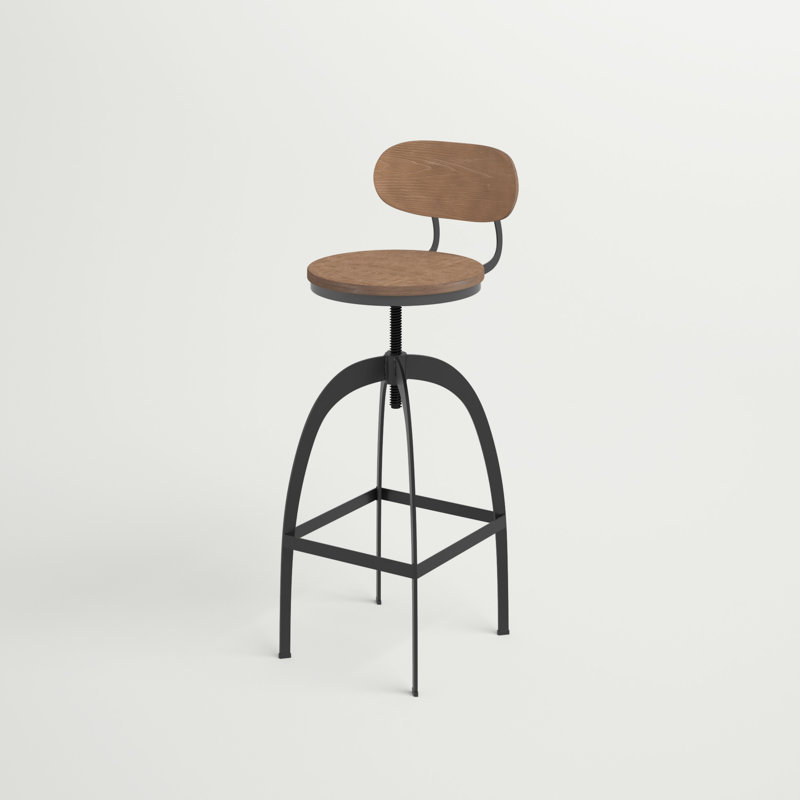 Sand & Stable Dylann Adjustable Height Stool & Reviews | Wayfair