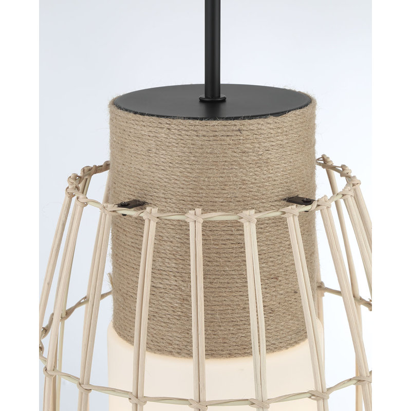 Breakwater Bay Athenis 1 - Light Teardrop Cylinder Pendant | Wayfair