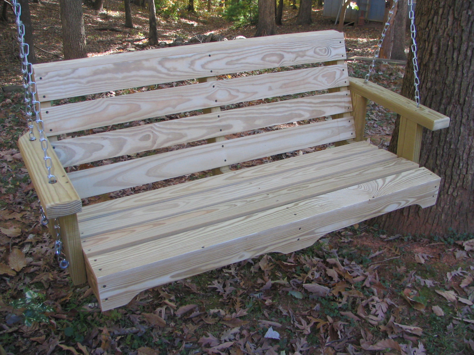 Weathercraft® The Willow Swing Outdoor Porch Swing with Premium ...