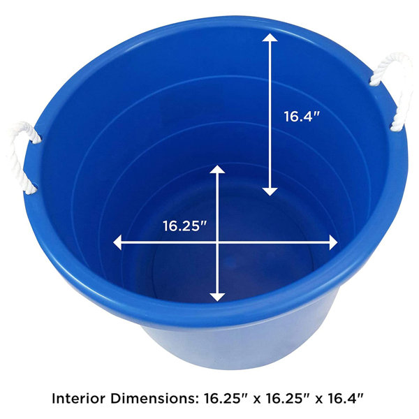 Homz Plastic Bucket Set | Wayfair