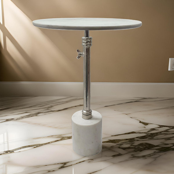 Orren Ellis Pedestal End Table | Wayfair