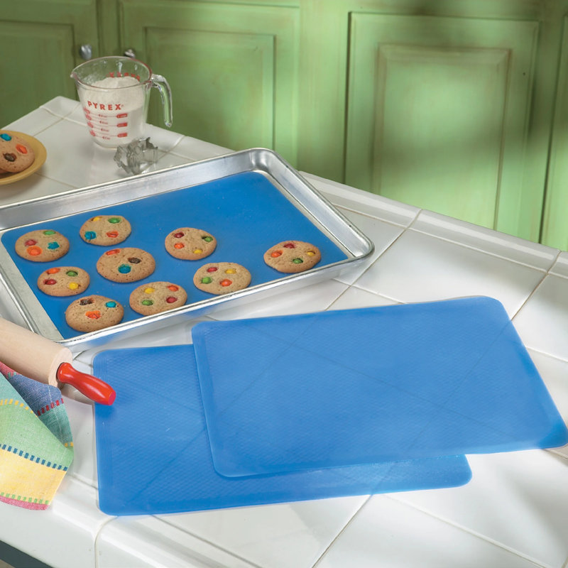 Winston Brands Reusable Silicone Baking Sheet Liners - Set of 3 | Wayfair