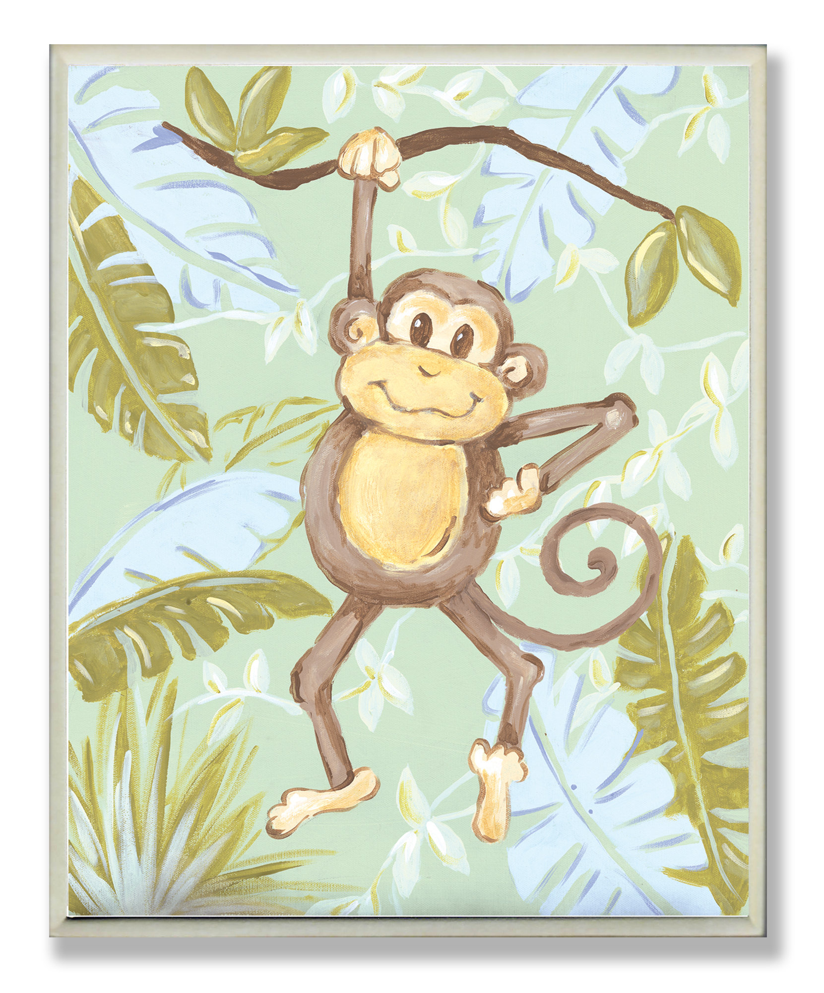 Indigo Safari Severus Monkey Jungle Decorative Plaque | Wayfair