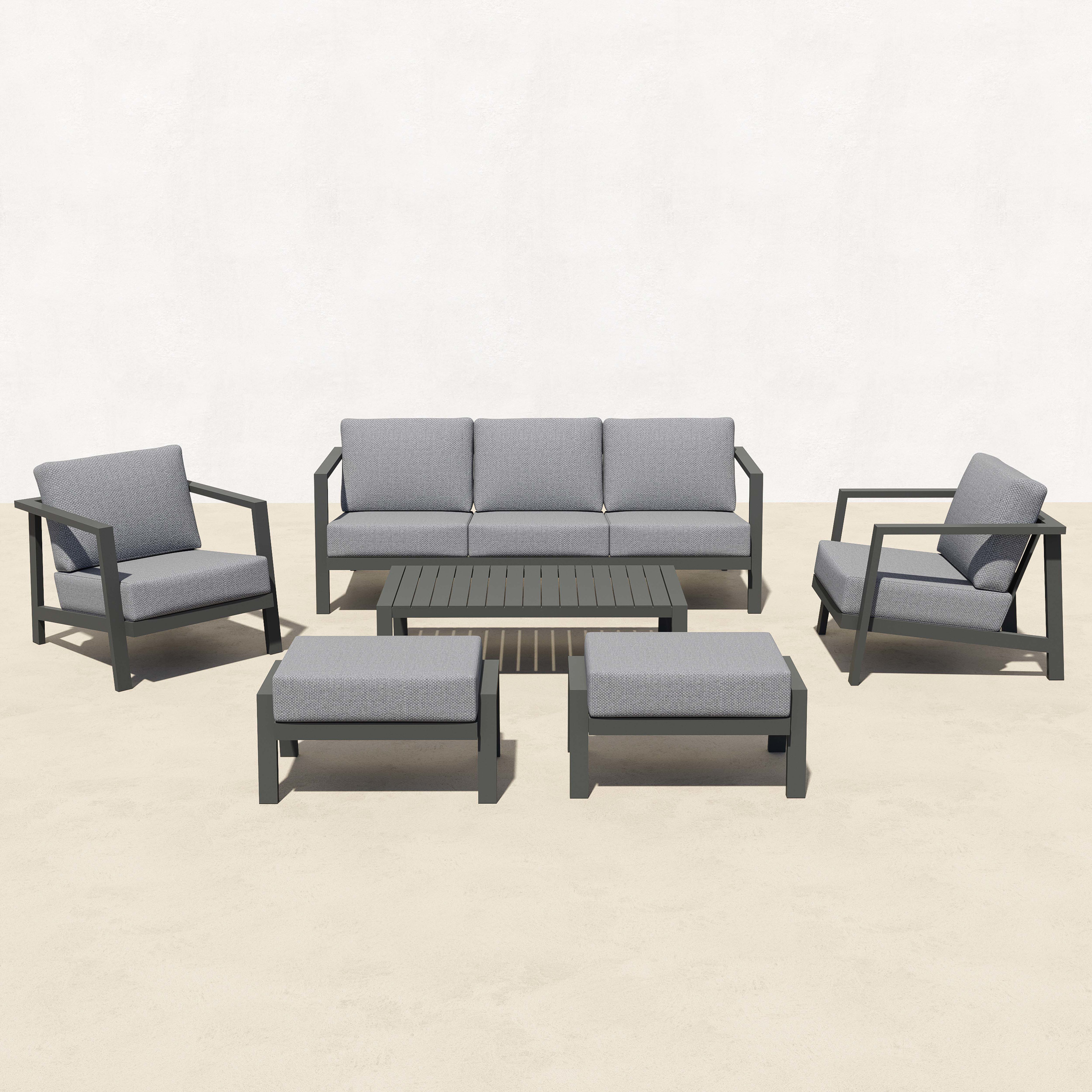 Birch Lane™ Pindall 6-Piece Deep Seating Set - Wayfair Canada