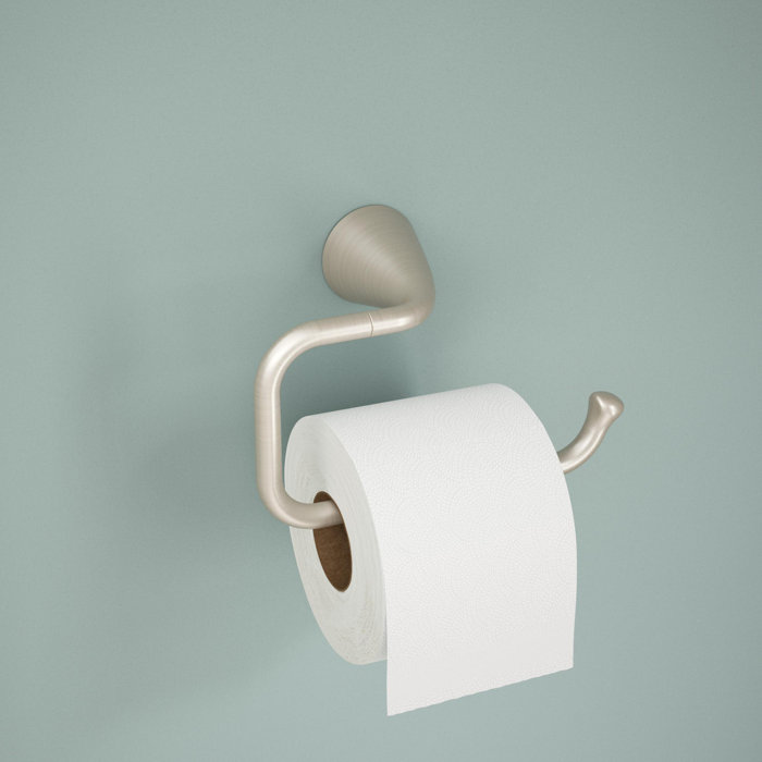 Delta Arvo Wall Mount Open Square Toilet Paper Holder Bath Hardware ...