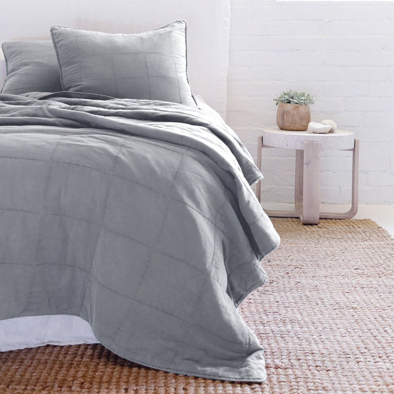Pom Pom At Home Antwerp Modern & Contemporary Cotton Quilted Coverlet ...