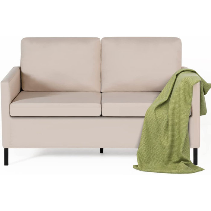 Hokku Designs Jimeny 50.78'' Upholstered Sofa & Reviews | Wayfair