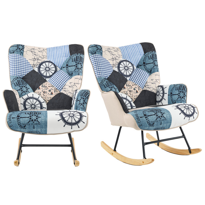 Corrigan Studio® Landric Rocking Chair & Reviews | Wayfair
