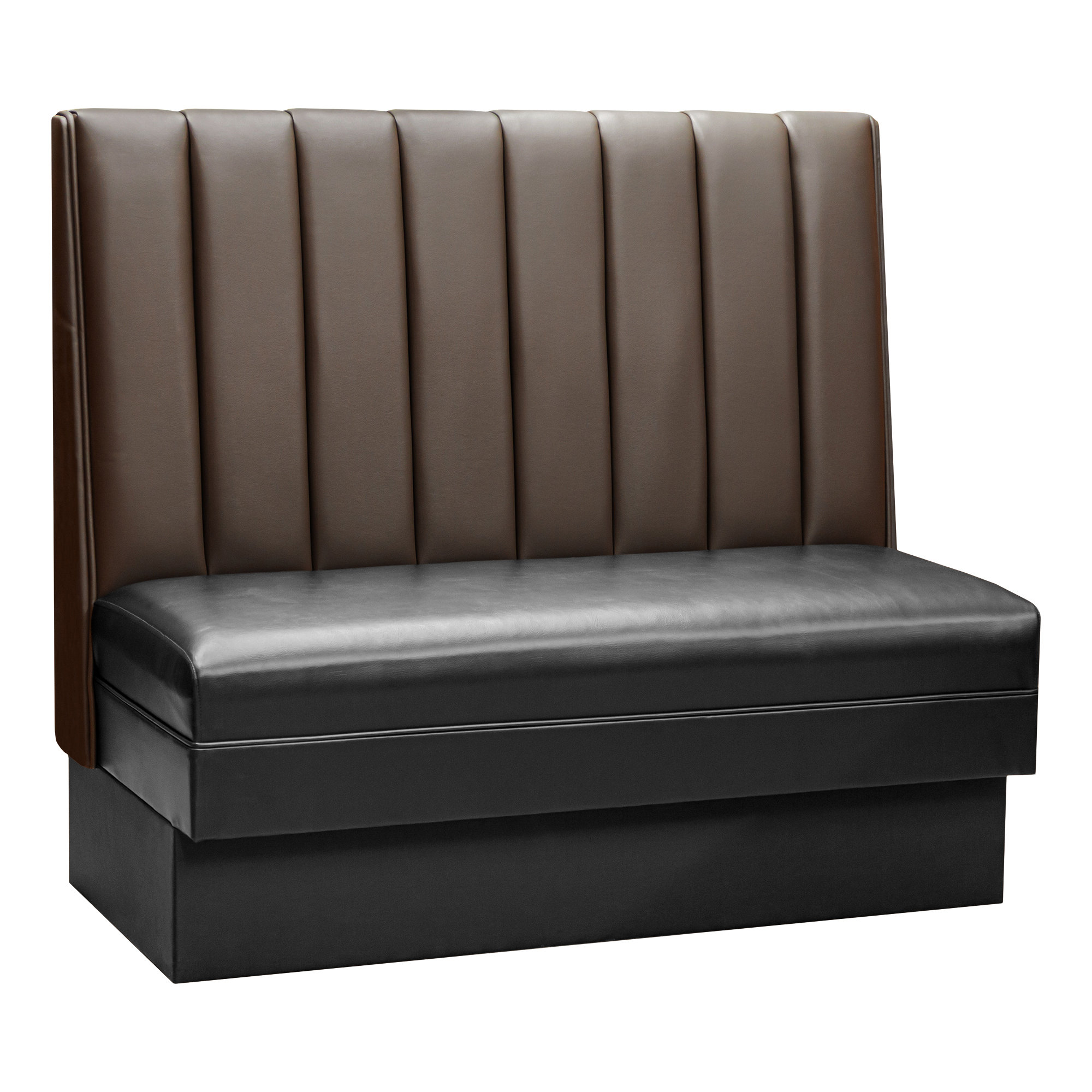 Restaurant Furniture by Barn Furniture 2 Person Wall Bench Booth ...