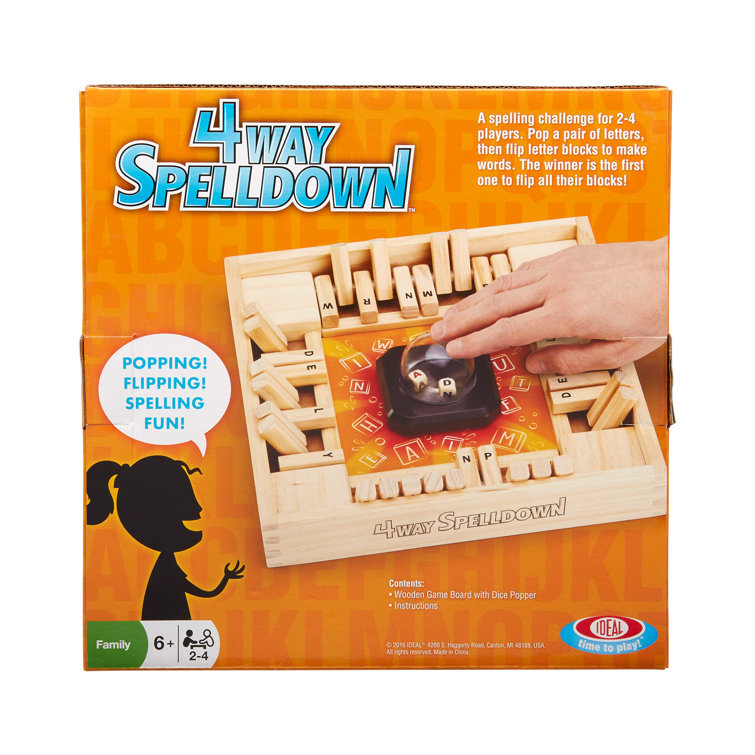 Ideal 4 Way Spelldown Game | Wayfair