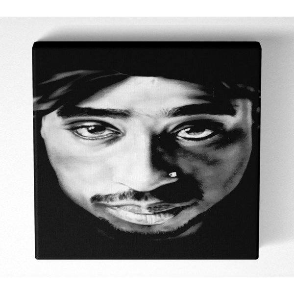 Marlow Home Co. Tupac Face - Wrapped Canvas Art Prints | Wayfair.co.uk