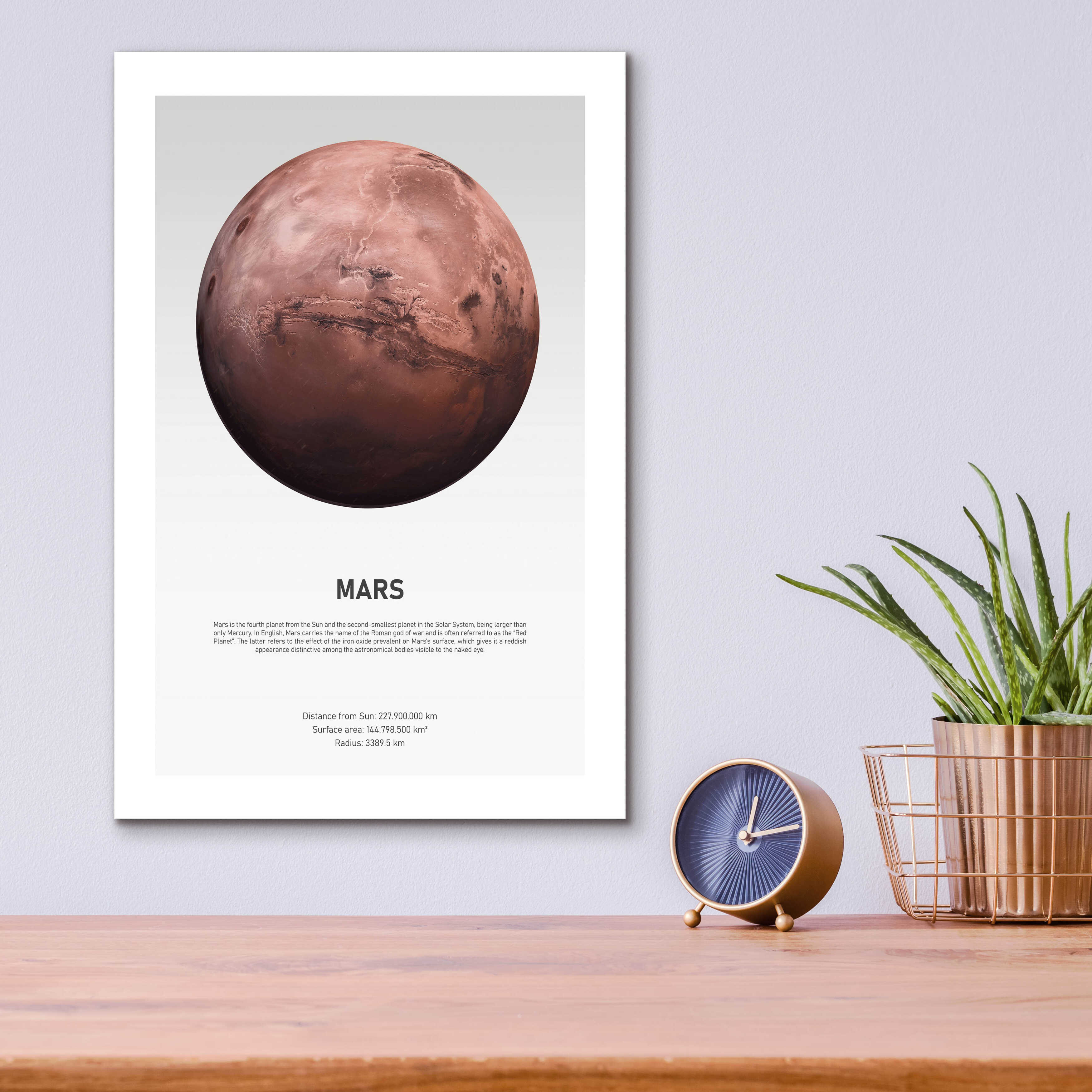 Trinx 'Mars Light' By Design Fabrikken, Acrylic Glass Wall Art ...