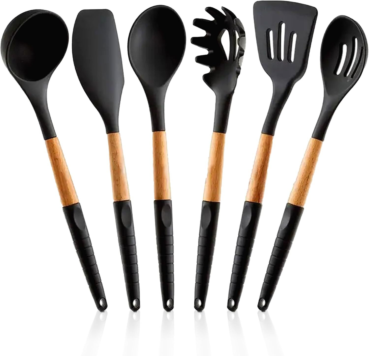 Priority Media LLC Kitchen Utensils Set Special Edition with Silicon ...