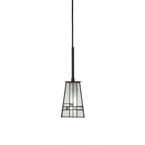 Loon Peak® Apollo Cord Hung Mini Pendant Shown In Dark Granite Finish ...