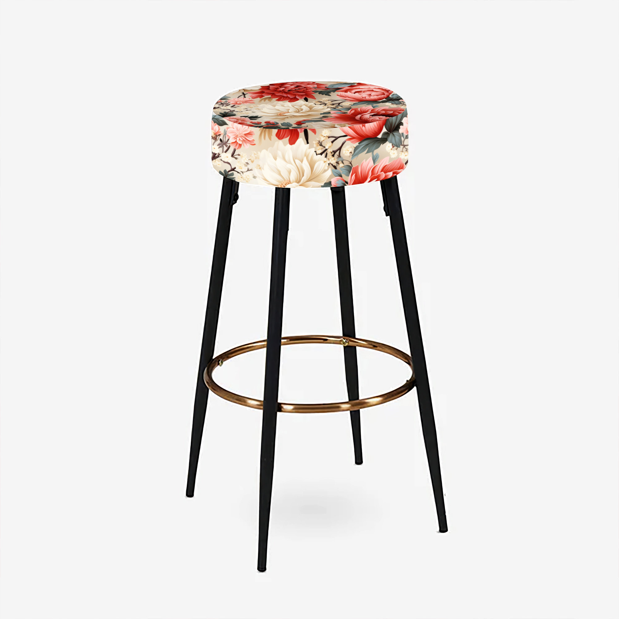 Design Art Boho Victorian Romance Victorian Pattern XIV - Floral Bar ...