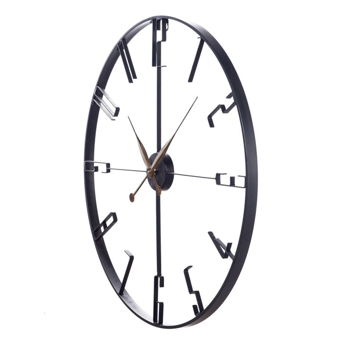 Trent Austin Design® Randwick Metal Wall Clock & Reviews | Wayfair