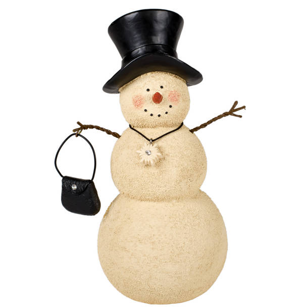 The Holiday Aisle® Snowman 6' Artificial Pine Christmas Tree & Reviews ...