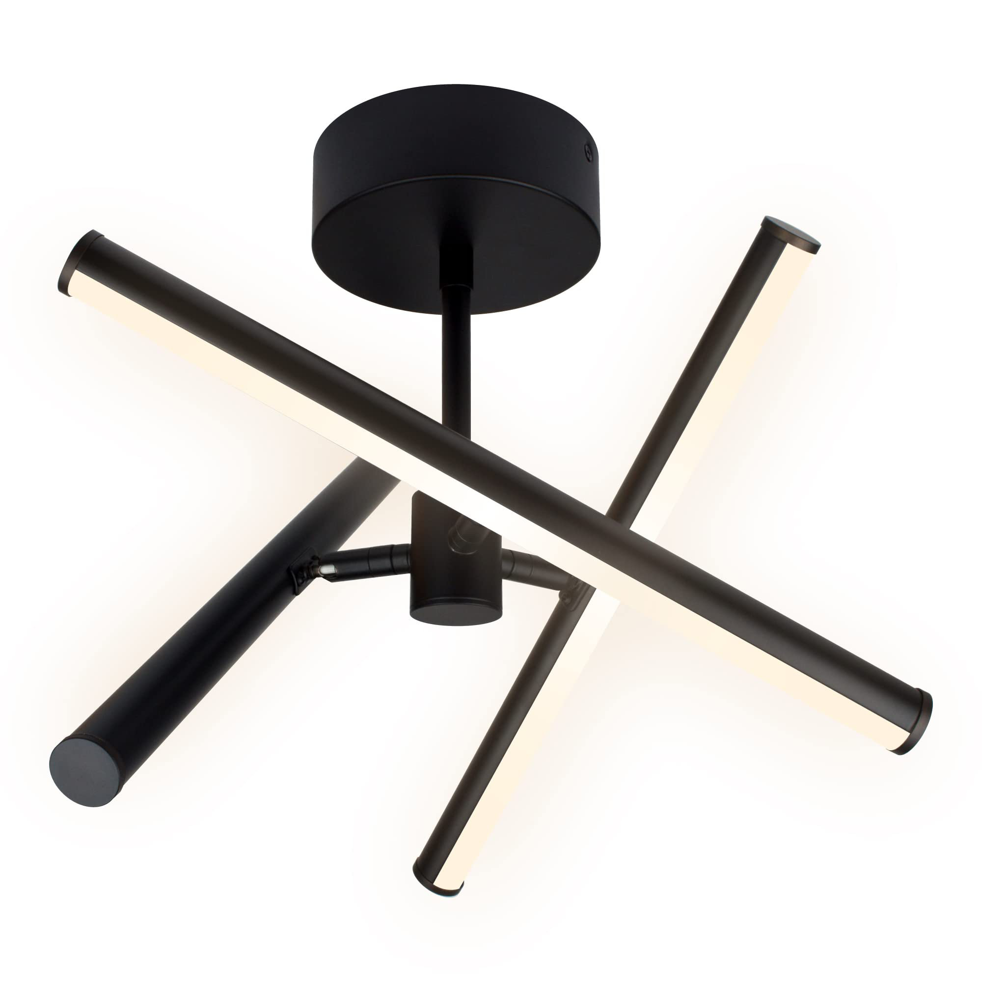 Wrought Studio™ Free Form LED Ceiling Light Fixture - Dimmable ...