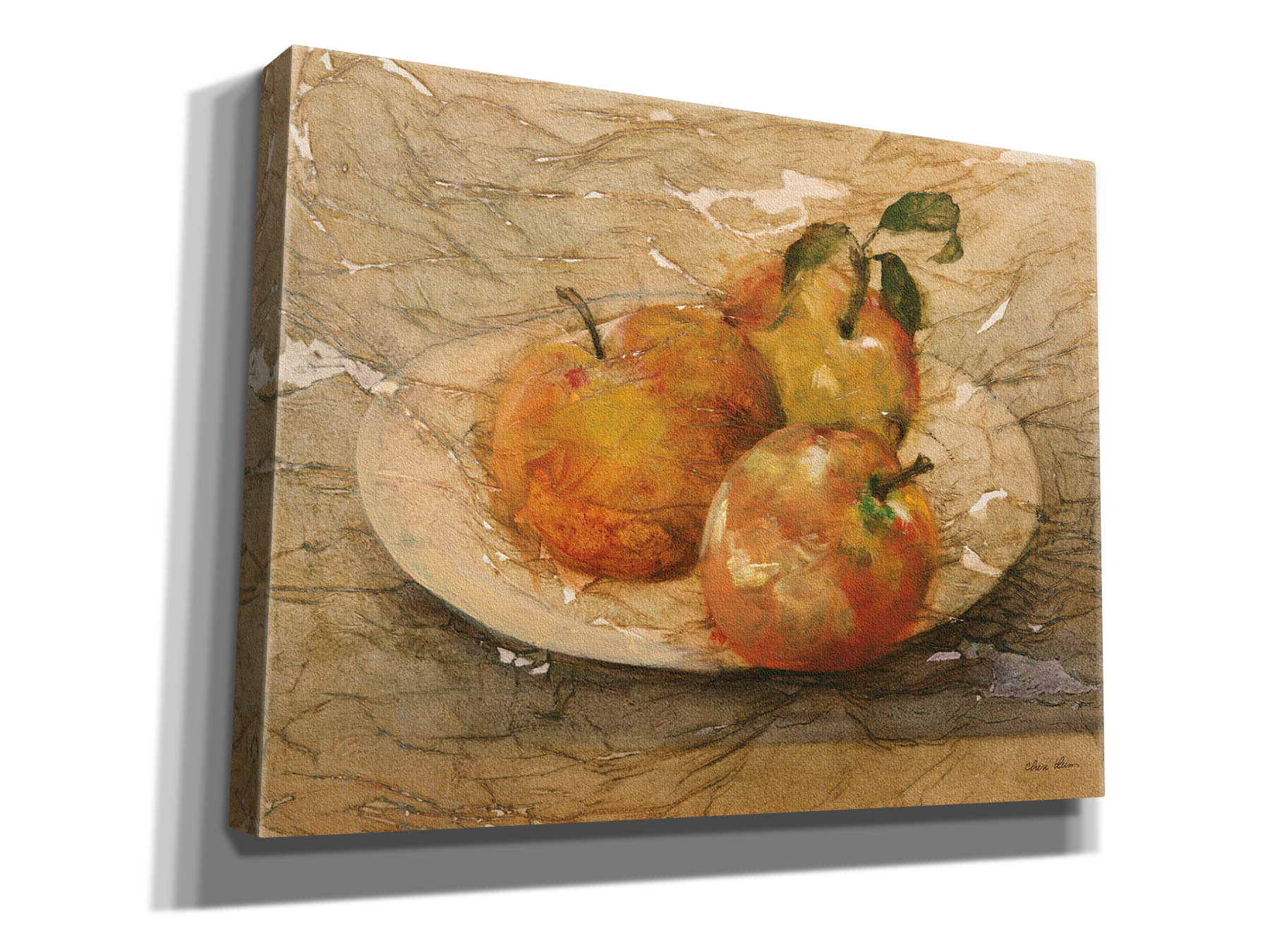 August Grove® 'Bowl Of Fruit 3' by Cheri Blum Canvas Wall Art | Wayfair