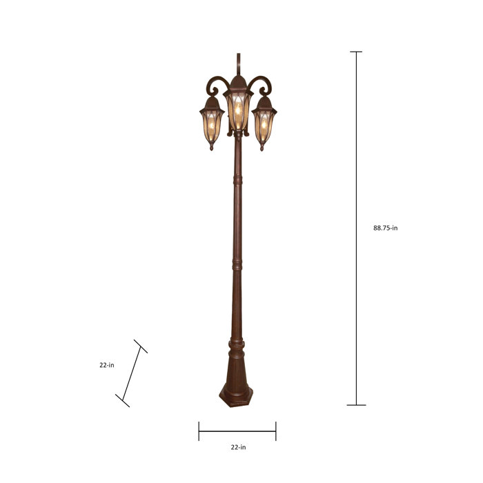 Darby Home Co Charlbury Lamp Post (Full) & Reviews | Wayfair