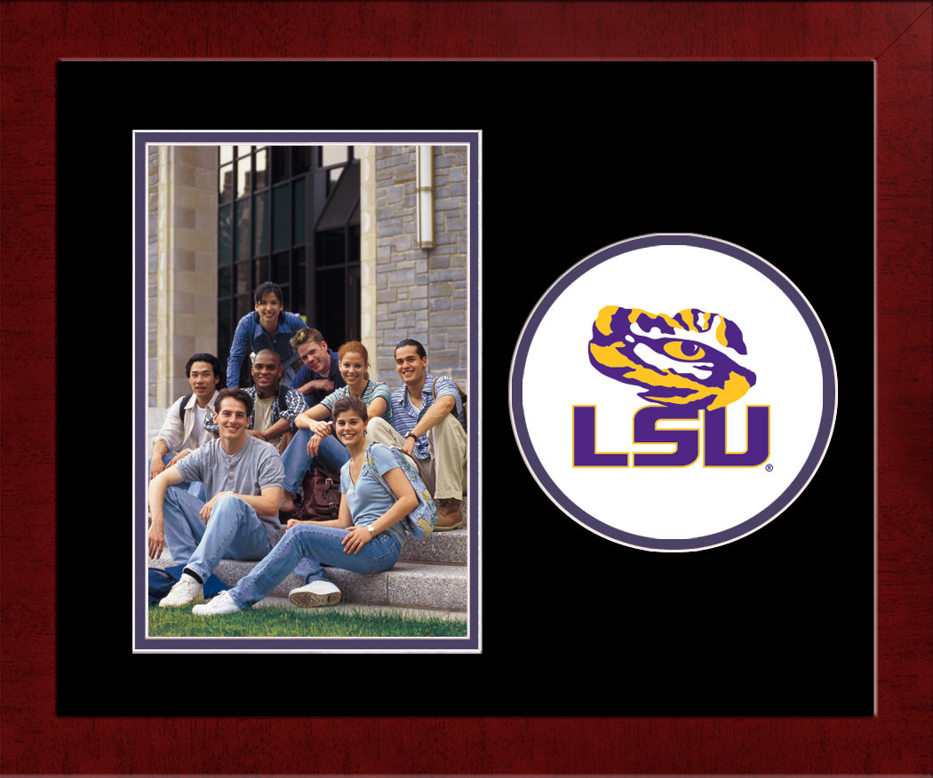 Patriot Frames NCAA LSU Tigers Spirit Picture Frame | Wayfair