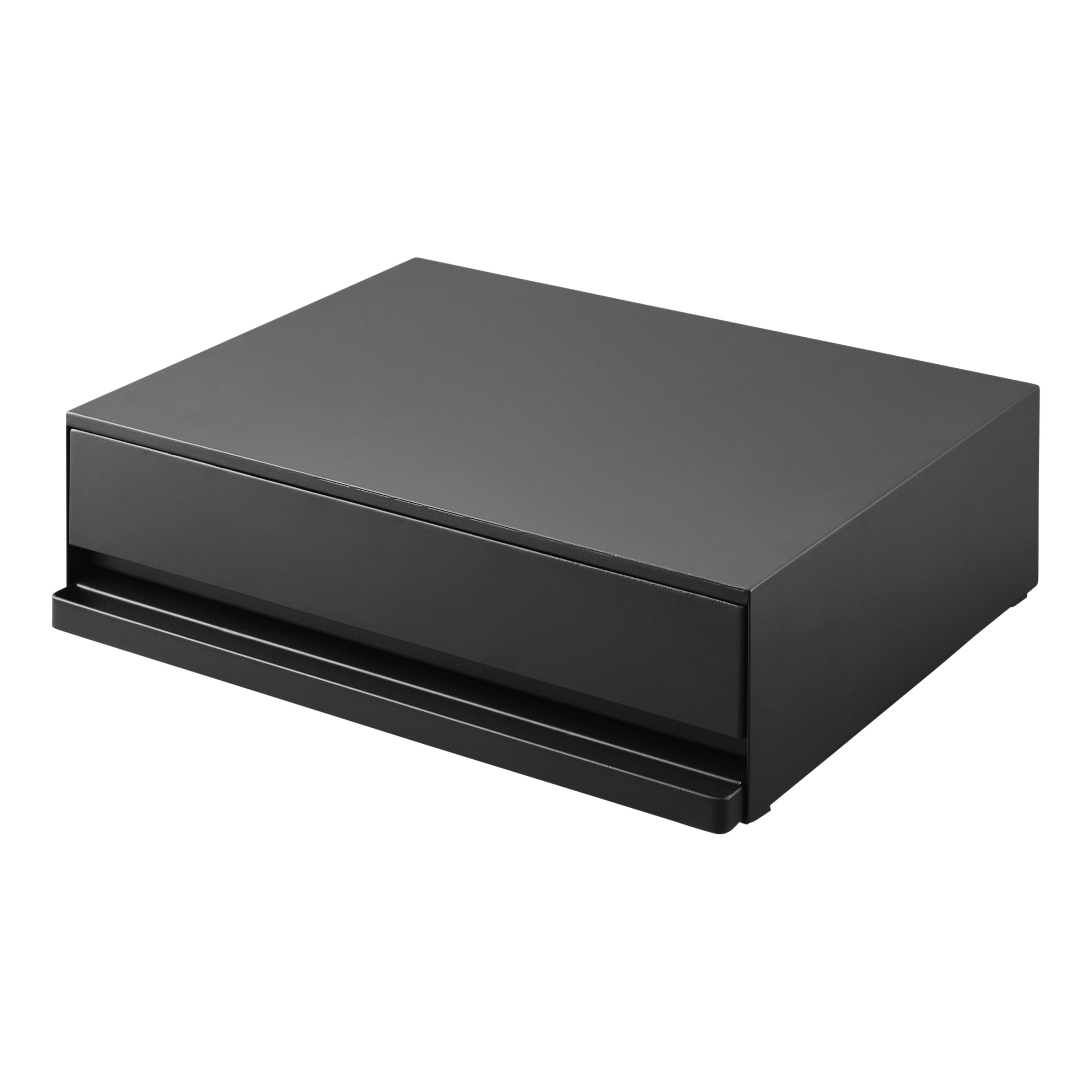 Yamazaki Home Countertop Drawer With Pull-Out Shelf, Steel, Holds 37 ...