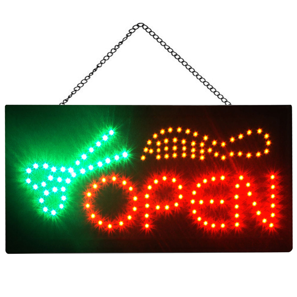 Boshen LED Neon Light Animated Motion Open Business Sign | Wayfair