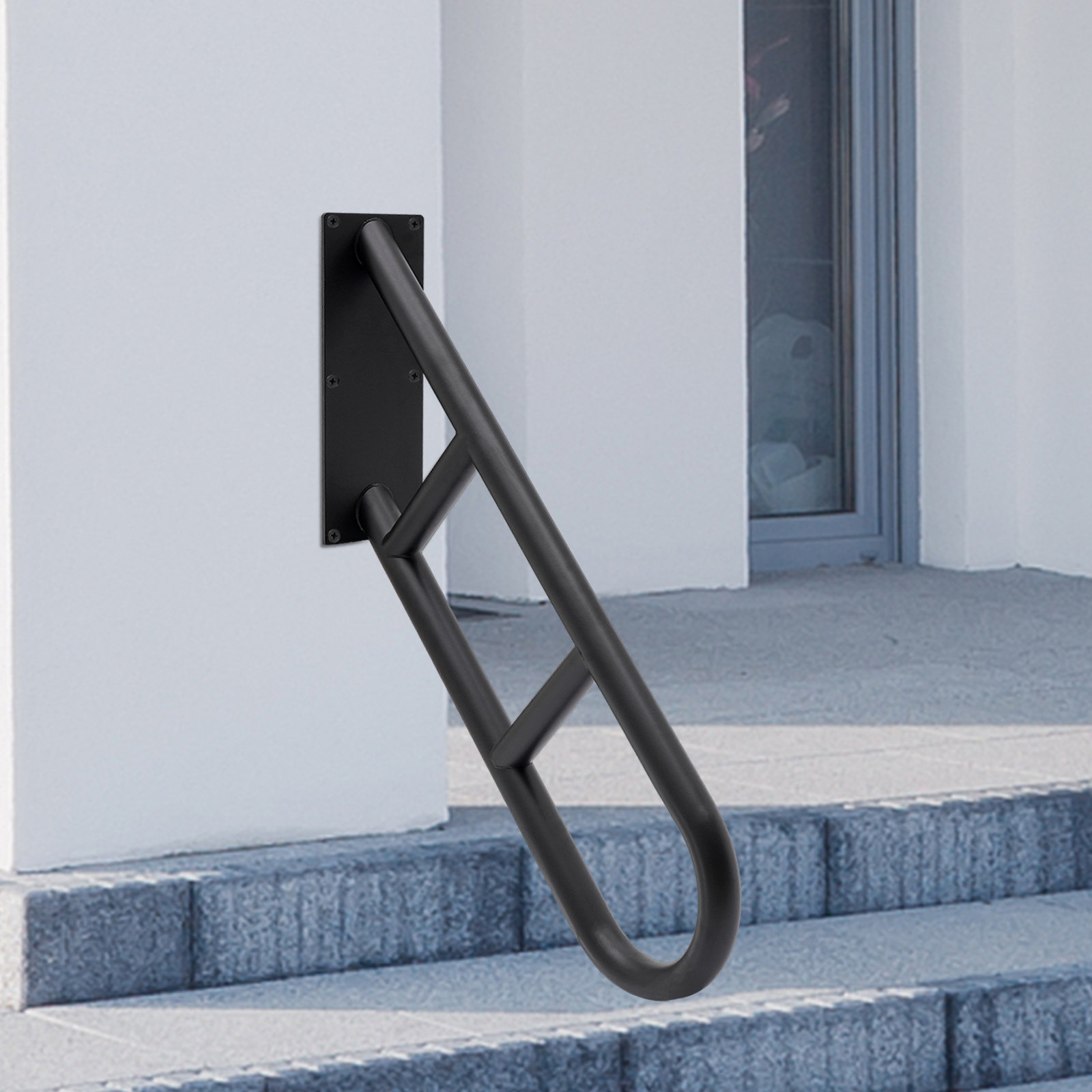 DENFER 26" Double Wall Mounted Stair Handrails | Wayfair