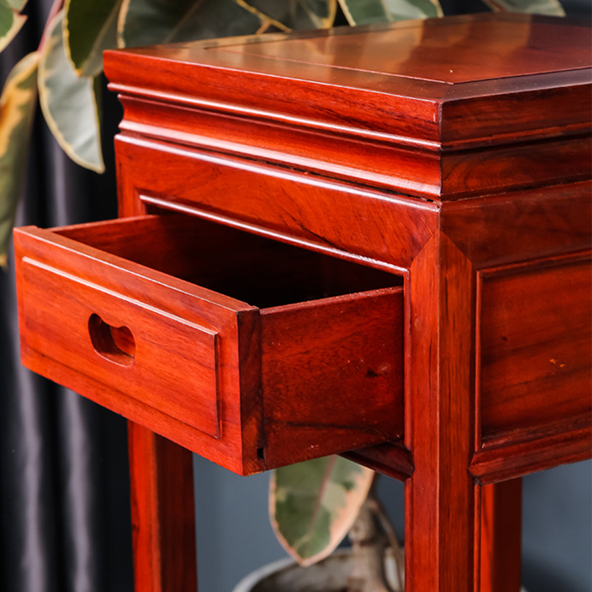 dujinlong home Solid Wood Table with Rounded Corners and Spacious | Wayfair