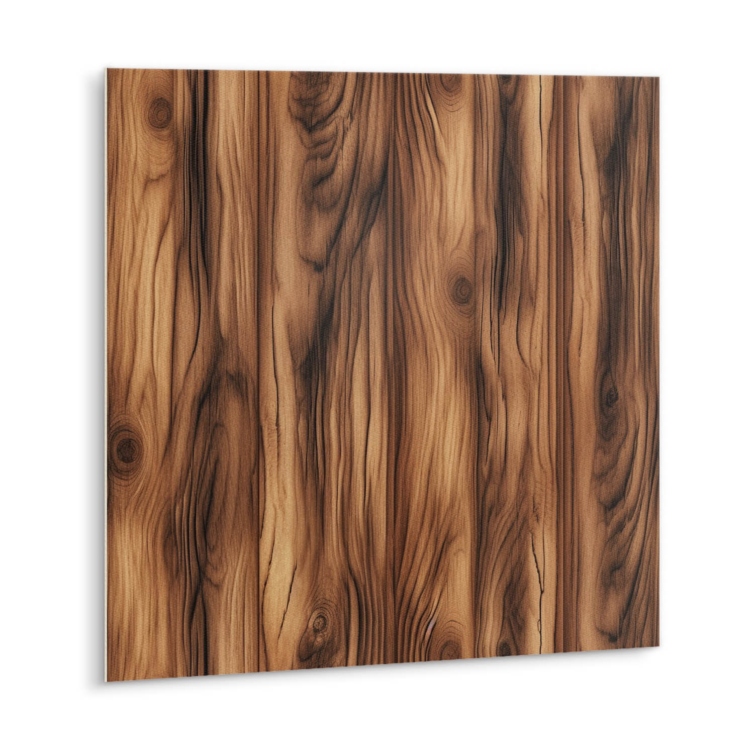 Ivy Bronx Charee 30cm x 30cm PVC Wood-Effect Tile in Brown | Wayfair.ie