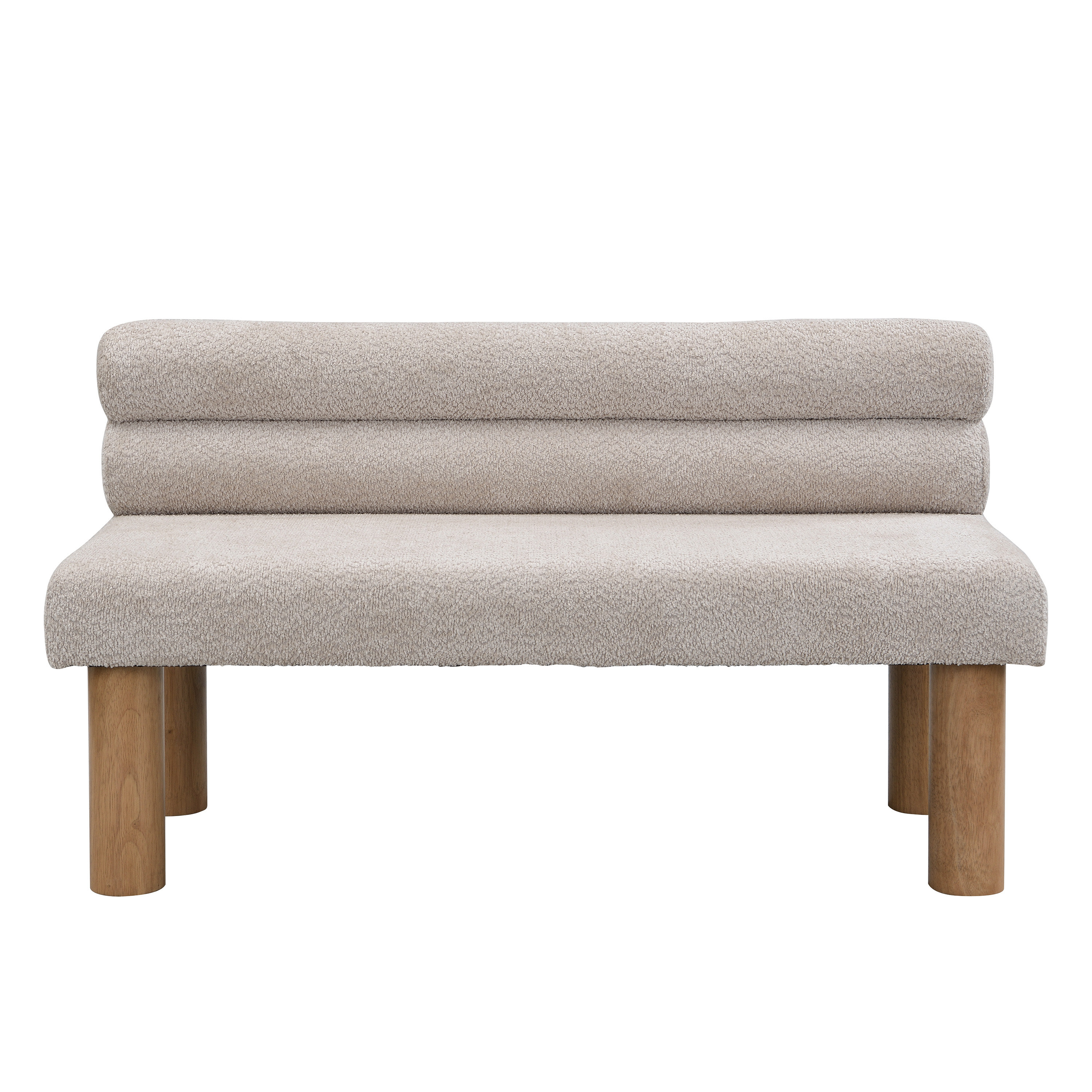 Hokku Designs Upholstered Dining Bench, End of Bed and Entryway Seating ...