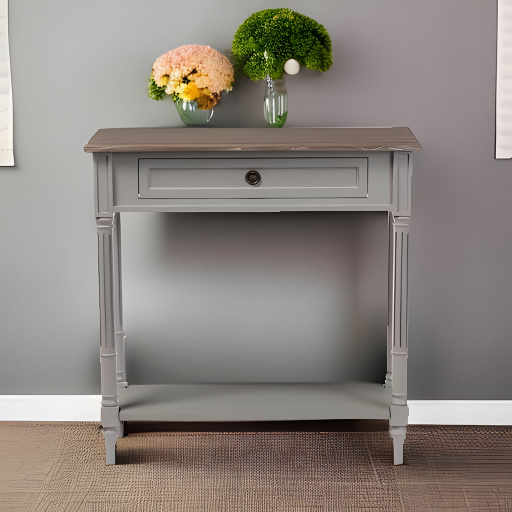 Red Barrel Studio French Provincial Style Console Table With Fluted ...