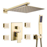 Wonderland America Complete Shower System with Rough in-Valve & Reviews ...