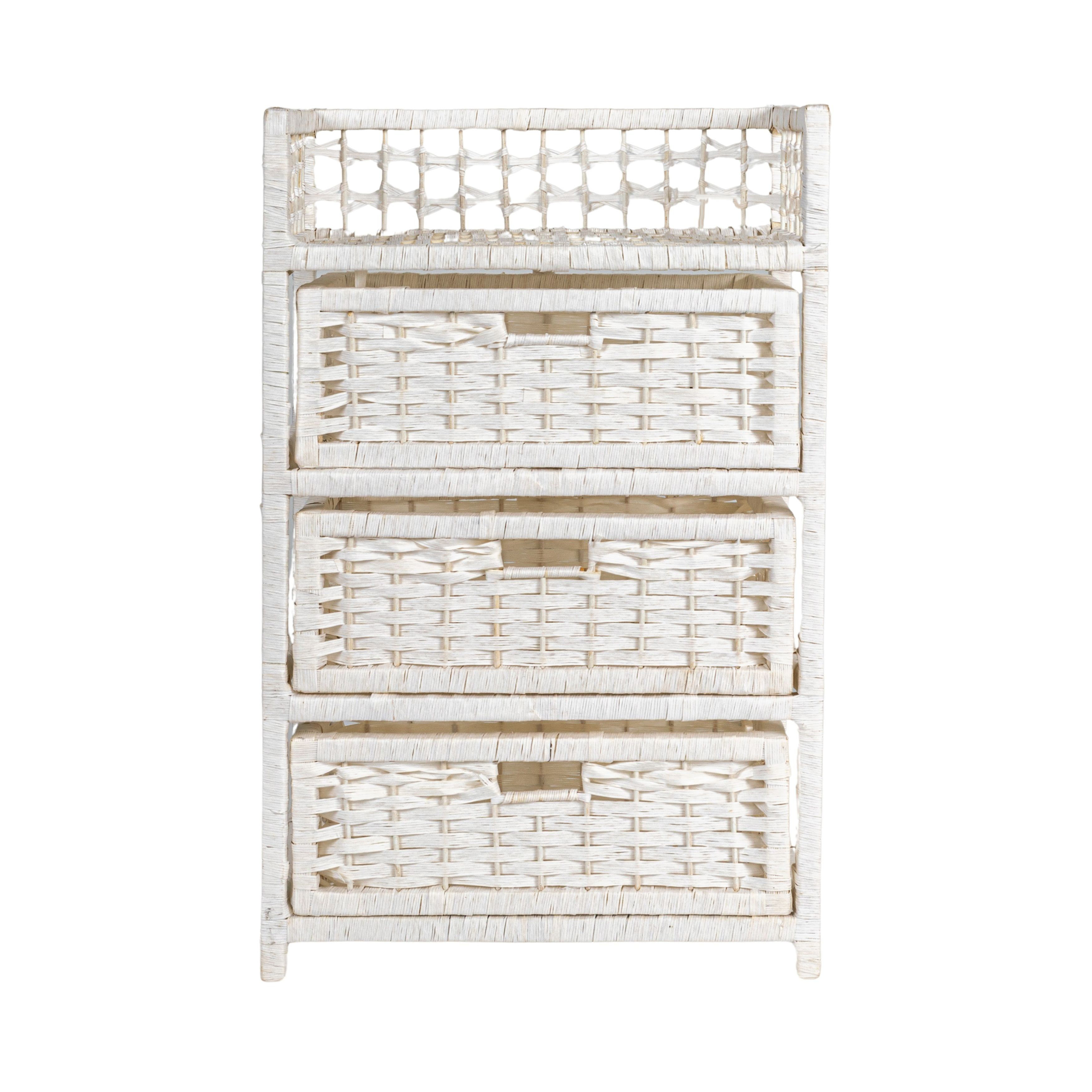 Bay Isle Home Pollark 3 Drawer Storage Drawer & Reviews | Wayfair