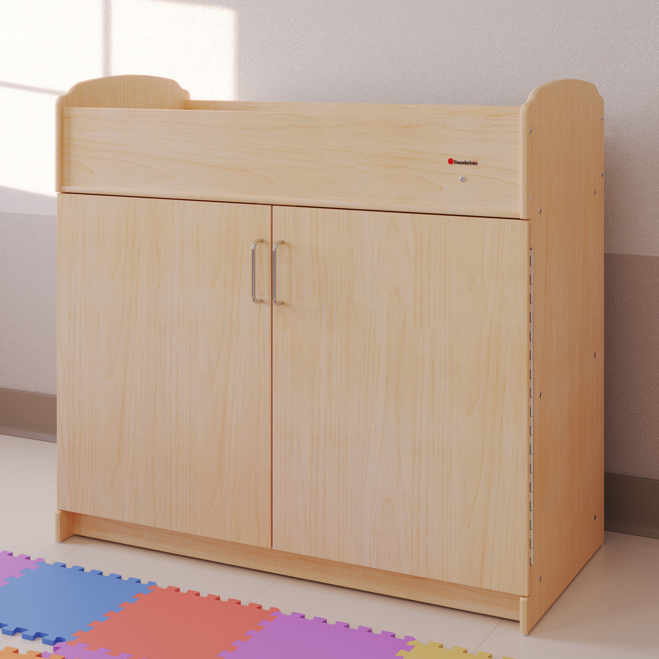 Foundations Serenity Changing Table with Pad & Reviews | Wayfair