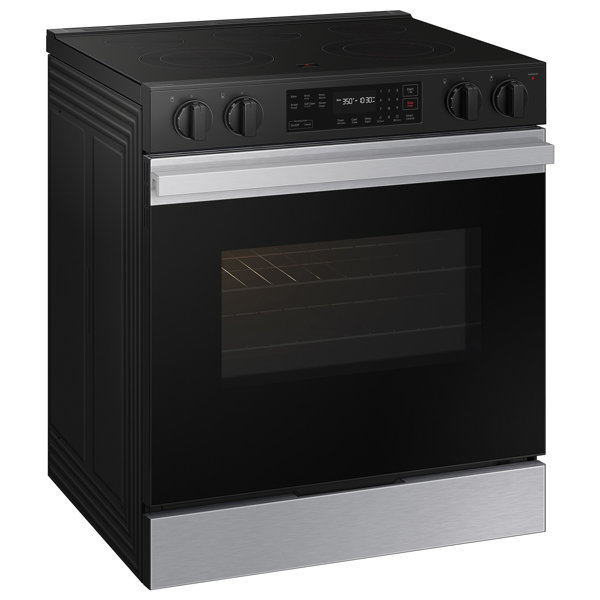 Samsung Bespoke Smart Slide-In Electric Range 6.3 cu. ft. with ...