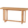Latitude Run® Oak Narrow Entryway Table 58.63inch For Living Room ...
