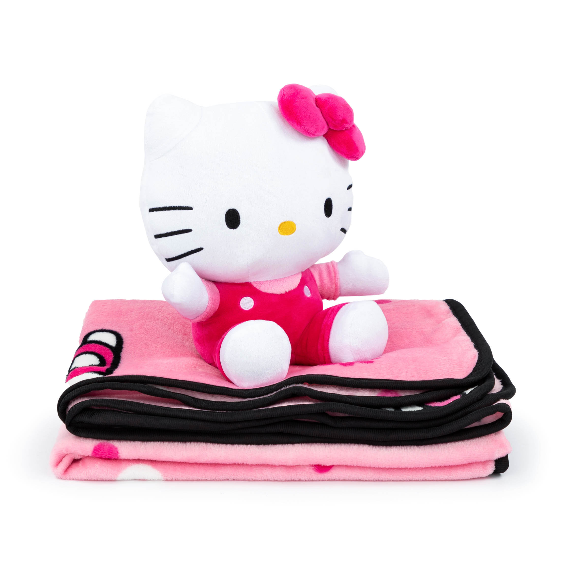 Sanrio Hello Kitty Hello Girly Travel Throw & Pillow Set | Wayfair