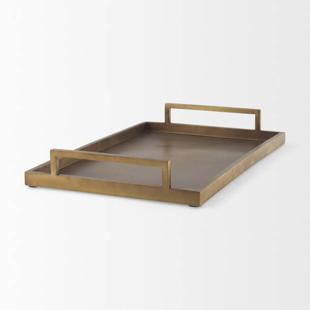 Latitude Run® Metal Tray | Wayfair