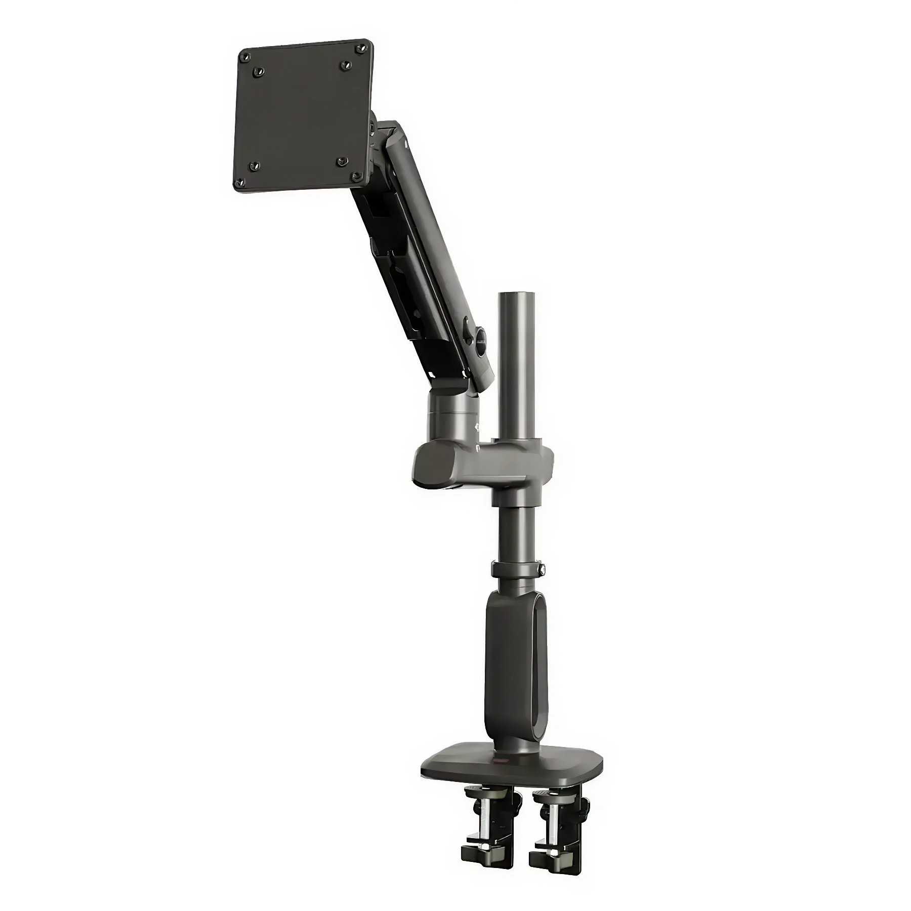 Dreamsmith Monitor Height Adjustable Desk Mount With Ambient Light For ...