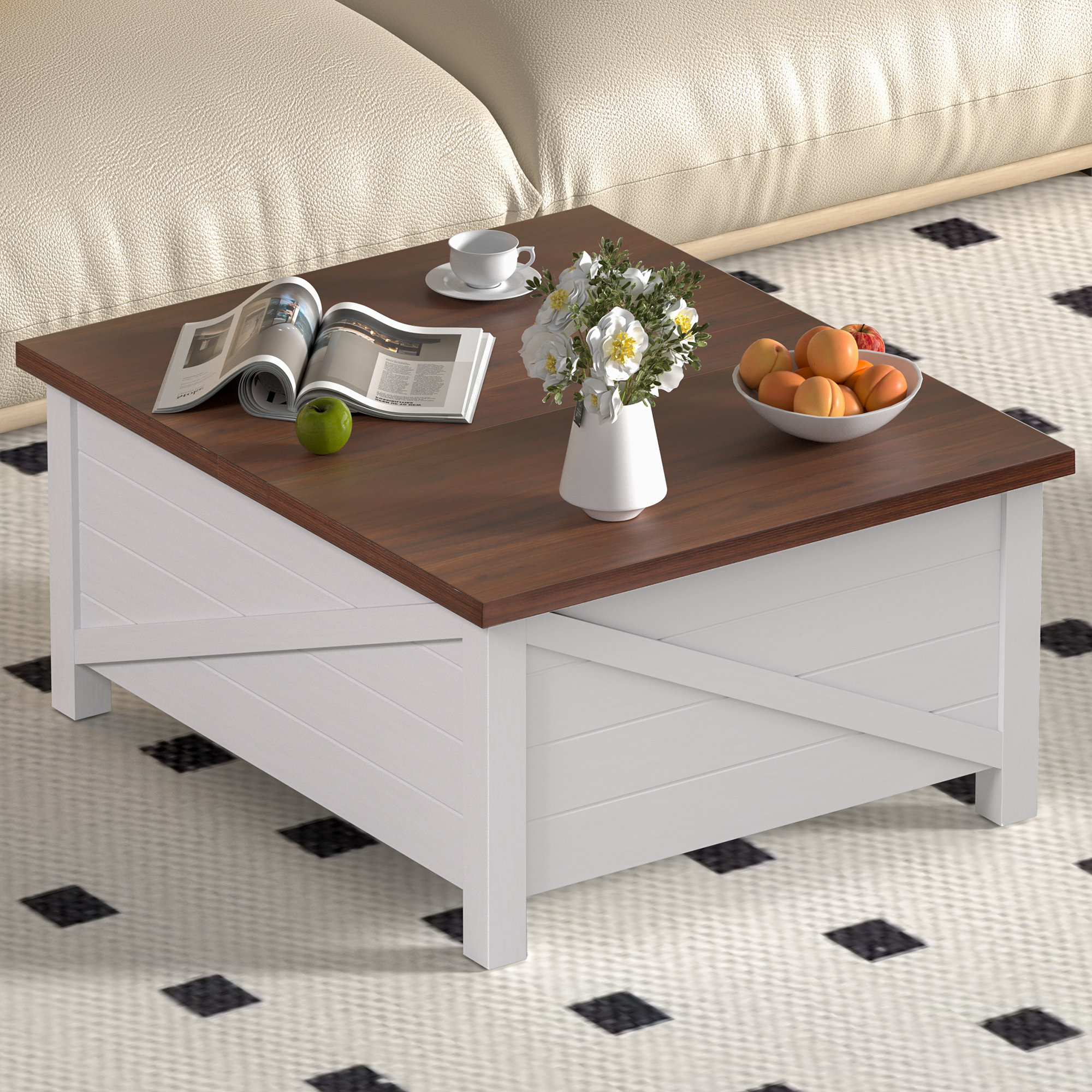 Gracie Oaks Sontich Single Coffee Table | Wayfair