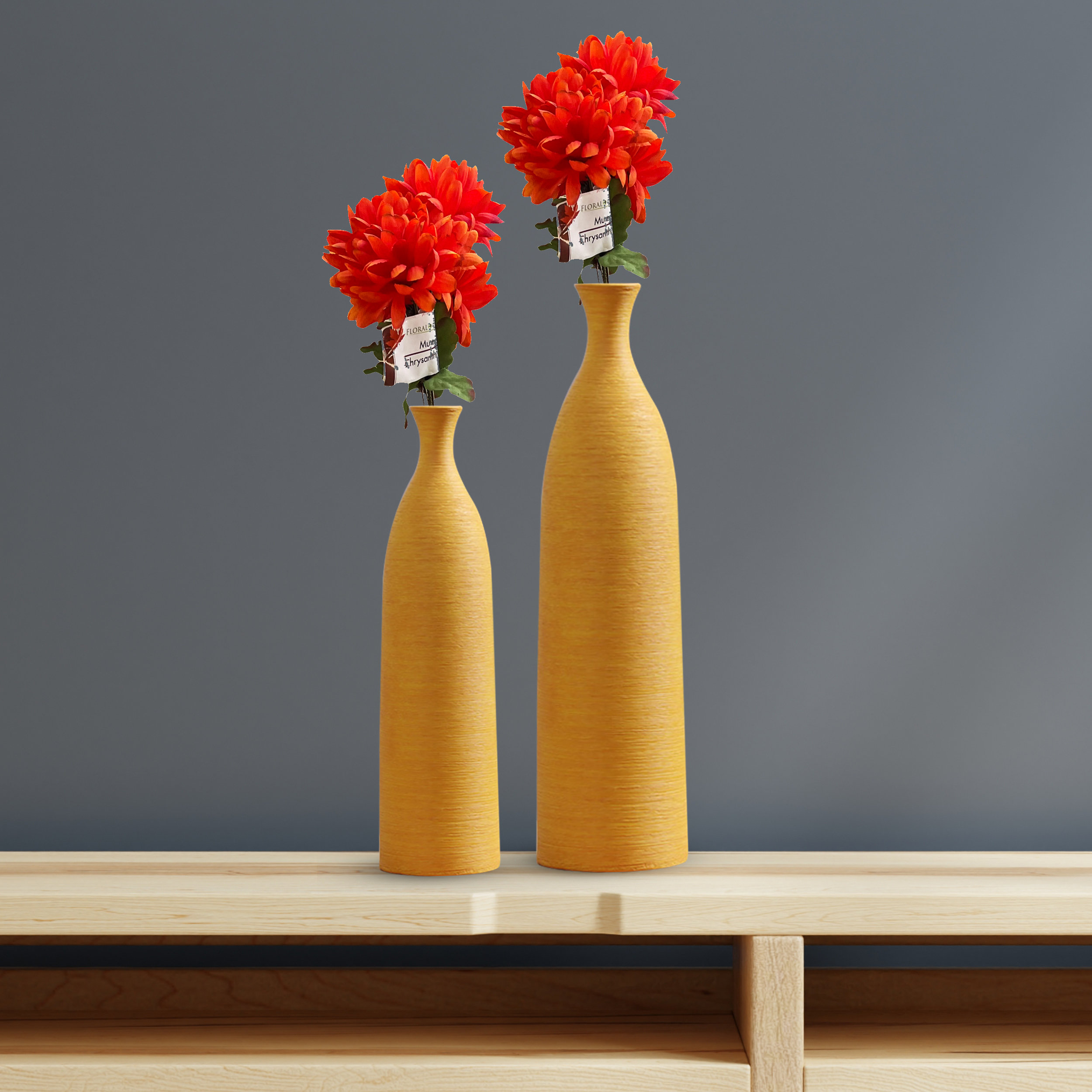 Wrought Studio™ Abstract Vase (Set Of 2) "& Reviews" | Wayfair