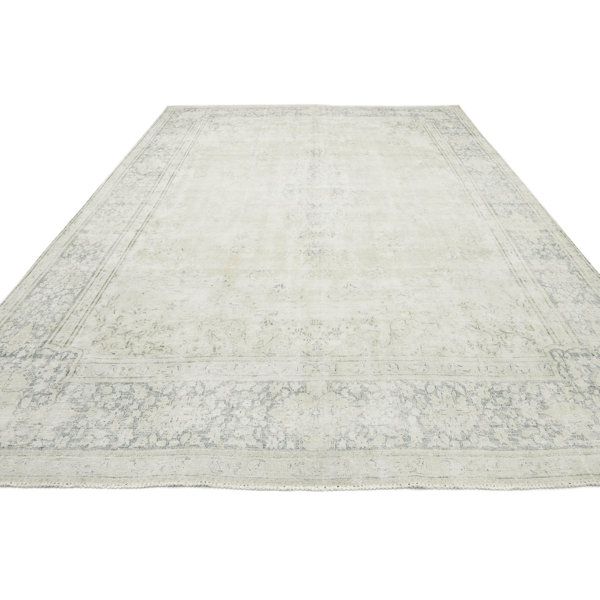 ADMINRUGS Muted Beige Traditional 10X14 Oriental Area Rug | Perigold