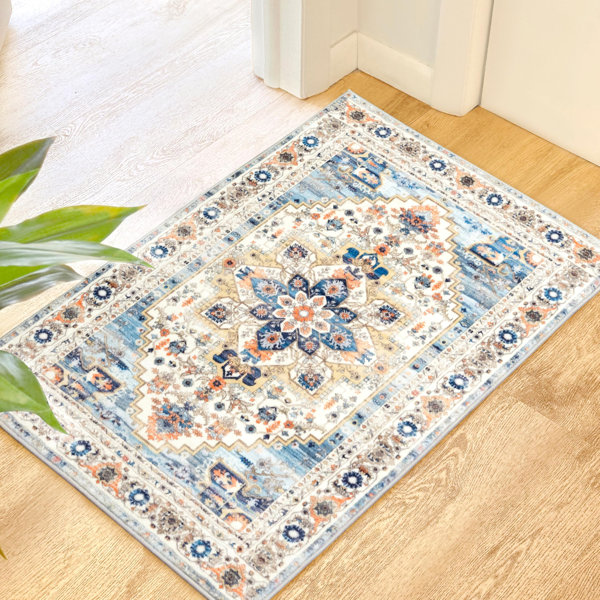 Bungalow Rose Machine Washable Area Rugs For Living Room Non-Slip ...