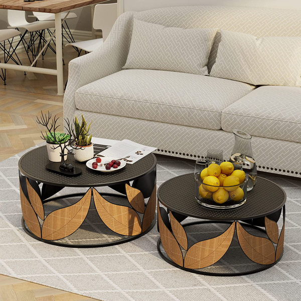 Wildon Home® Mayhew Junction Frame 2 Nesting Table Set | Wayfair