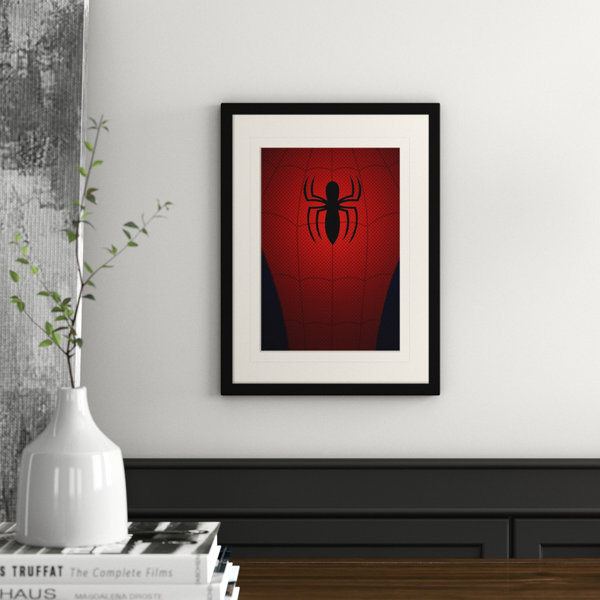 Happy Larry Spider-Man Torso - Ultimate Spider-Man Framed Graphic Art ...