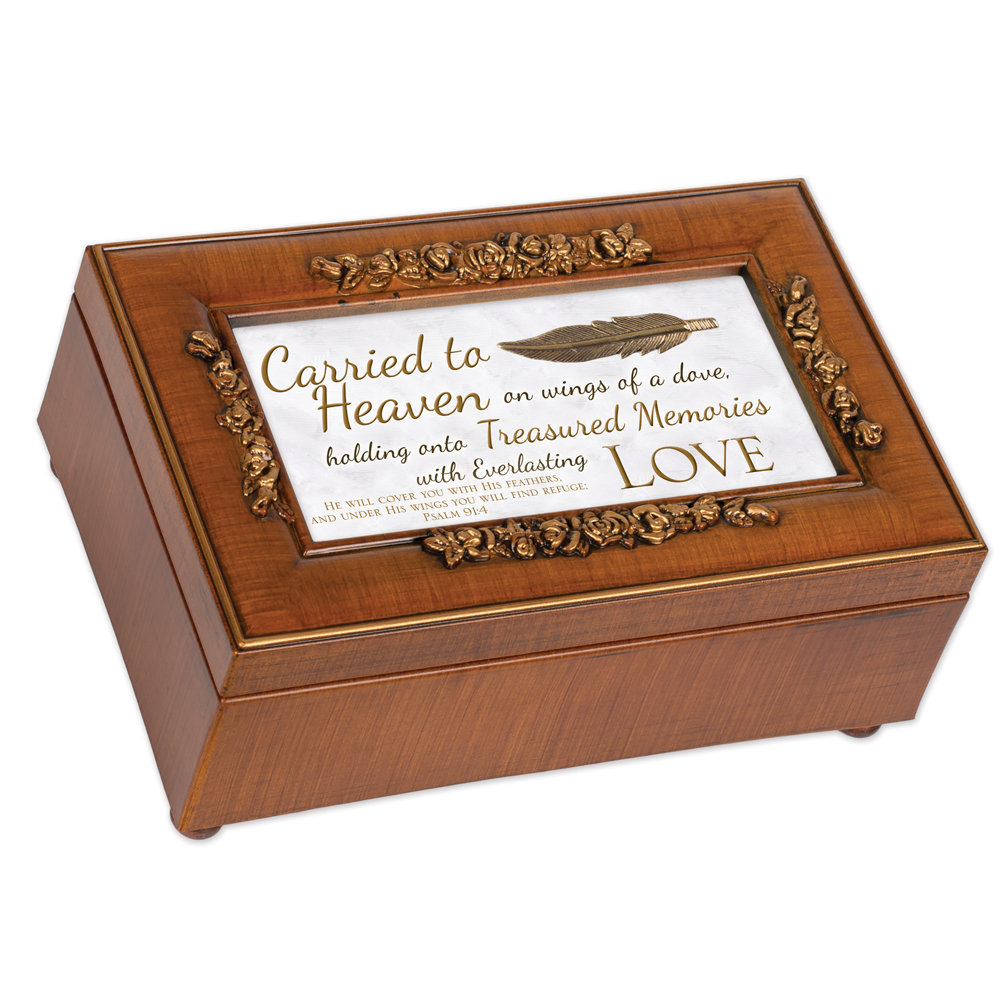 Dicksons Inc Sympathy Bereavement Charm Music Decorative Box | Wayfair
